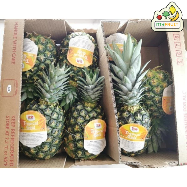 DOLE TROPICAL GOLD PINEAPPLE-PHILLIPPINE/7PCS | Shopee Singapore
