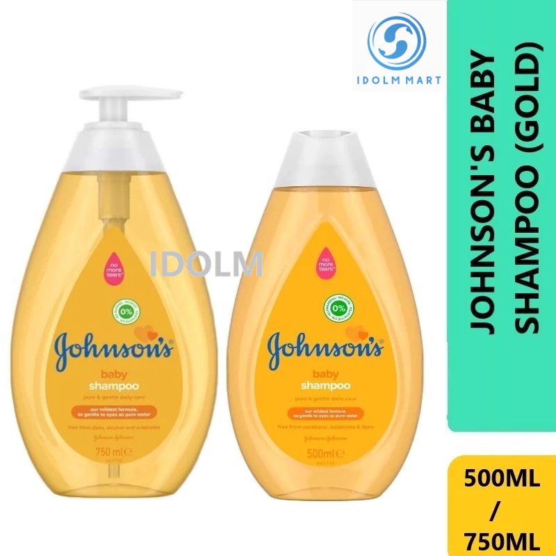 [ Bundle of 2 Bottles ] JOHNSON BABY SHAMPOO GOLD 500ML/800ML | Shopee ...