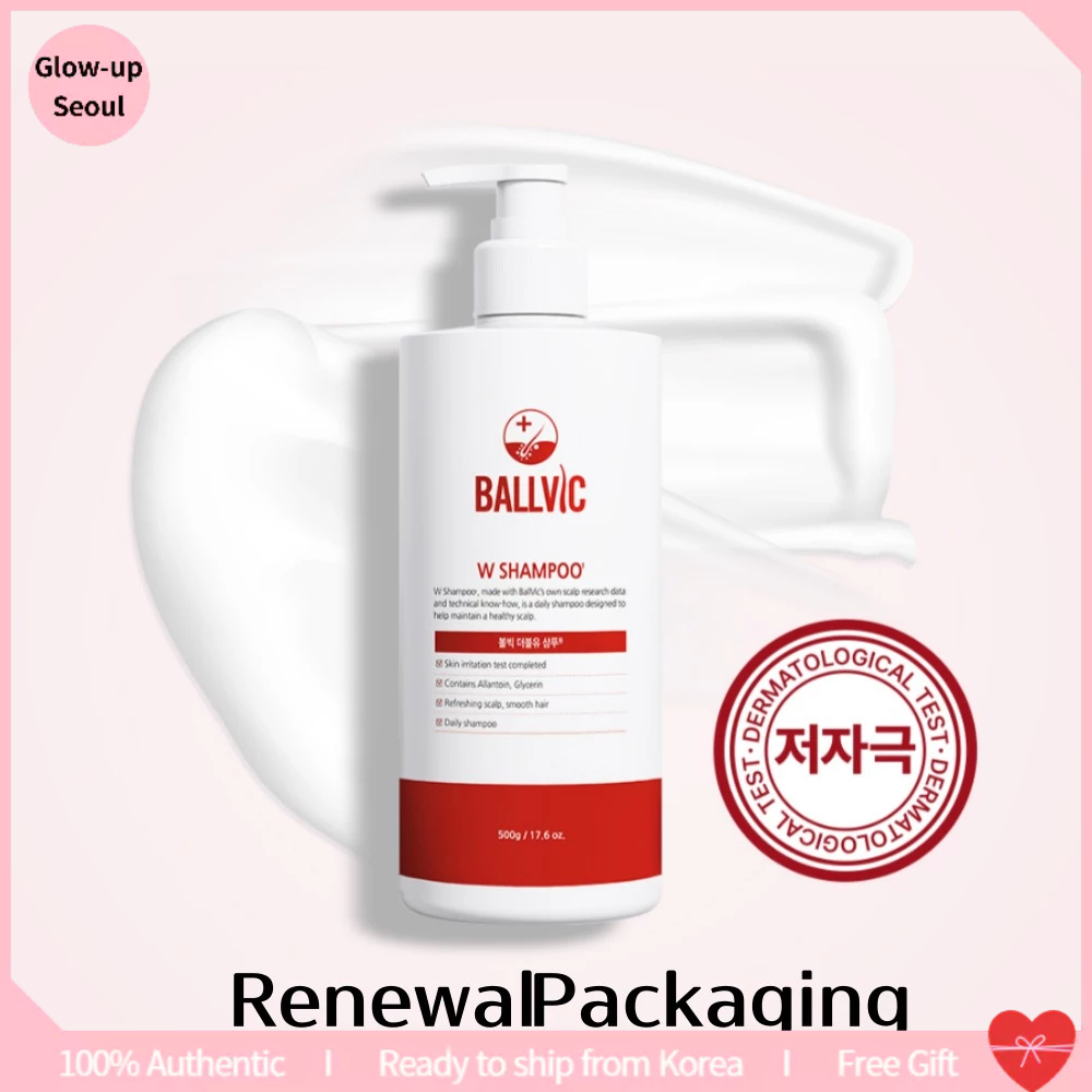 [Ballvic] W Shampoo 500ml / Seborrheic Scalp / Female Hair Loss / Korea ...