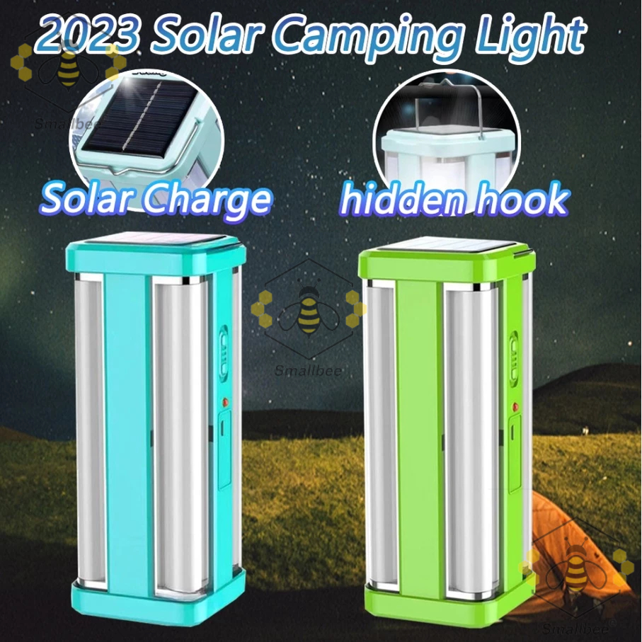 1500W Solar Camping Light Portable LED Camping Lantern Rechargeable ...