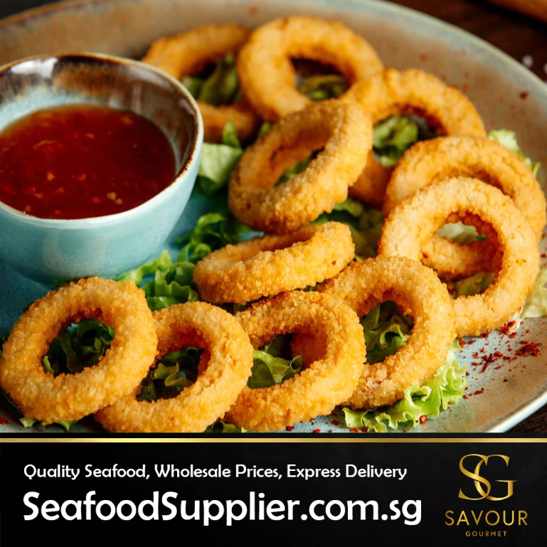 Breaded Squid Ring (1kg) (Savour Gourmet) | Shopee Singapore