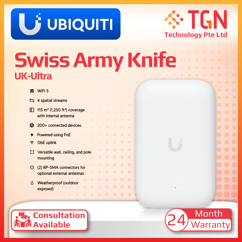 Ubiquiti UK Ultra Swiss Army Knife (No POE injector) | Shopee Singapore