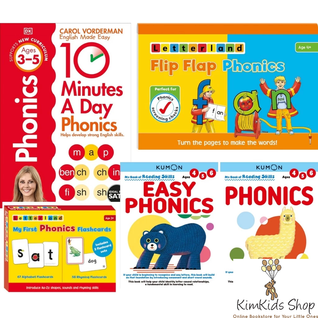 DK 10 minutes a day | Letterland Flip Flap phonics | Phonics Learning ...