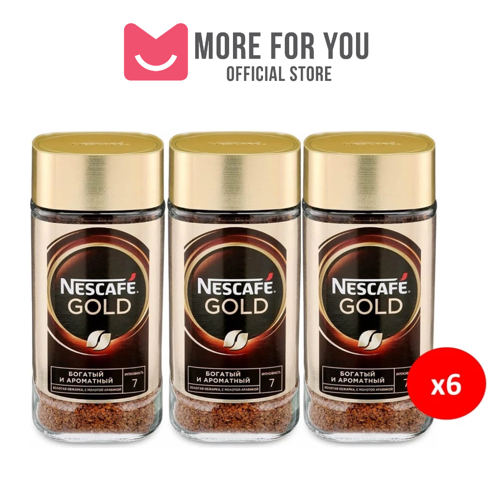 💕MORE FOR YOU💕Nescafe Gold Instant Coffee 190g x 6 bottles (Exp: Jun 2026) | Shopee Singapore