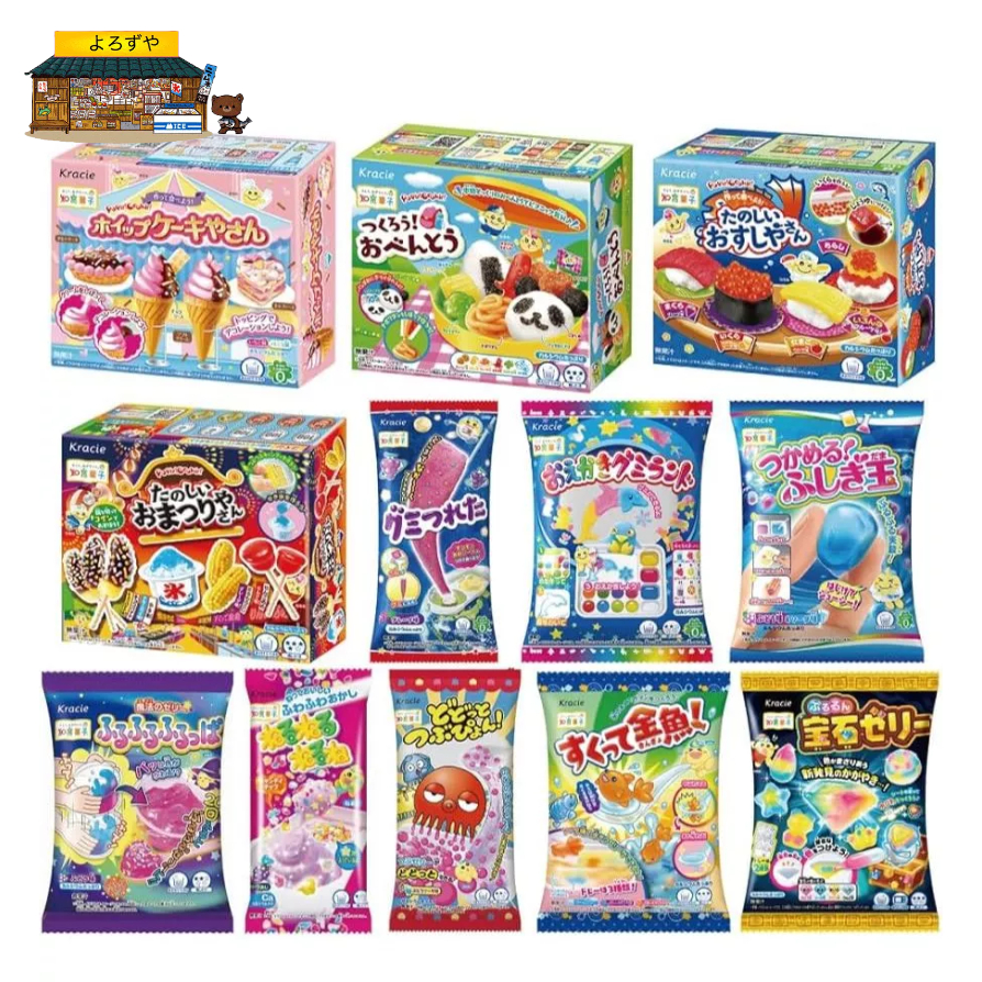 Kracie Food Popin Cookin Edible DIY Candies / Educational Toy Poppin' Cookin' Candy Kit Japan ...
