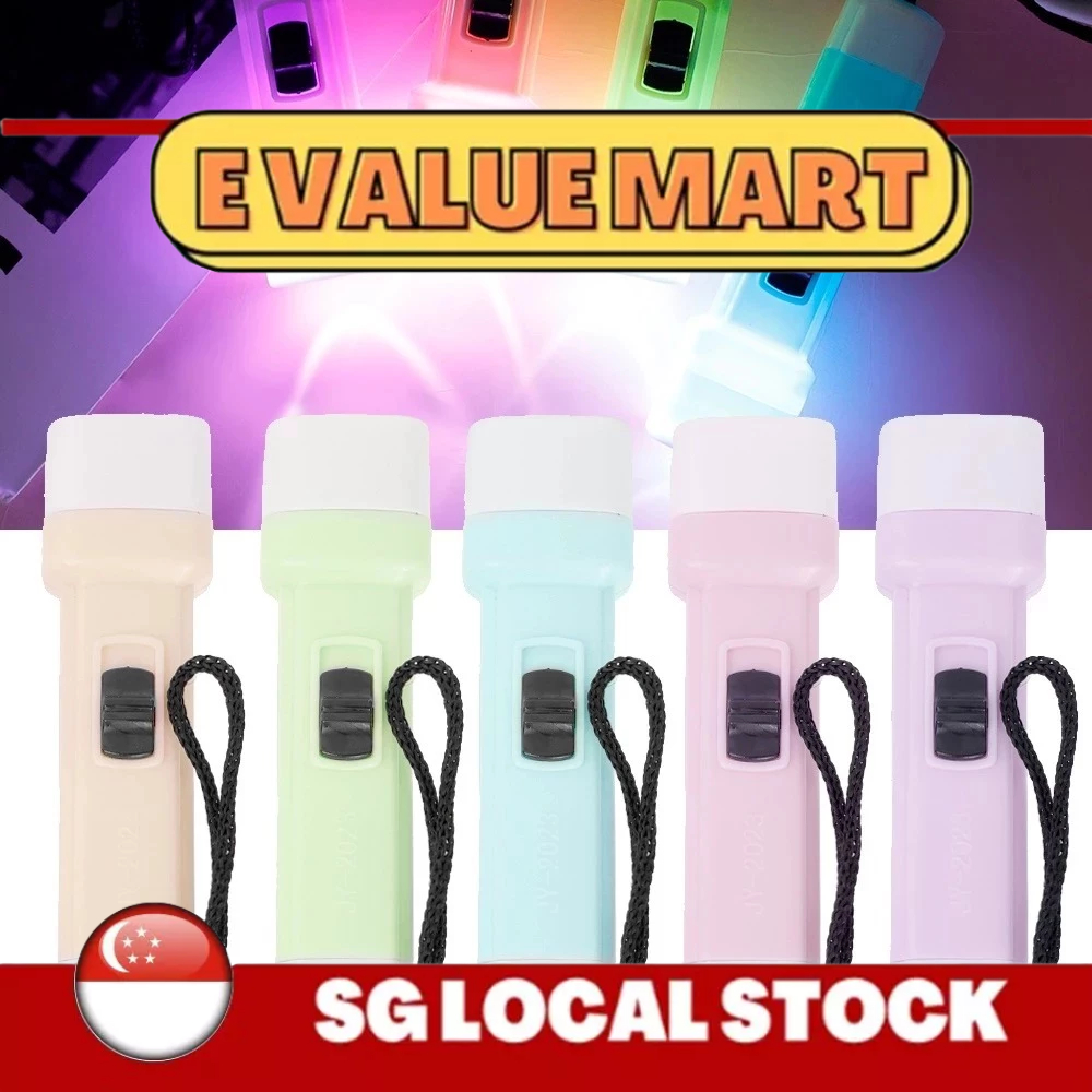 Camping Portable Plastic Flashlights / Mini LED Flashlight with Keyring ...
