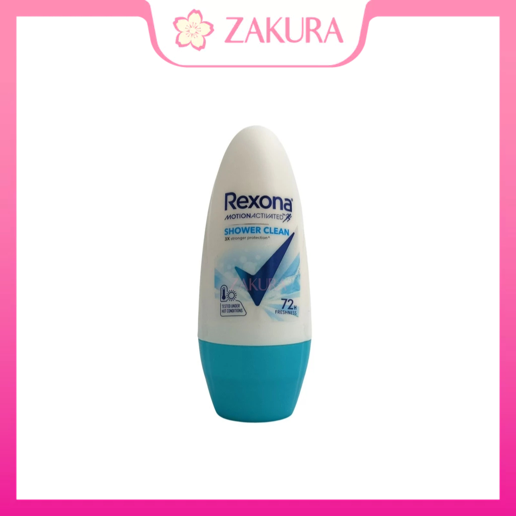 Rexona Shower Clean Anti-Perspirant Roll on/Rexona Ice Cool Anti-Perspirant Roll On 45ml ...