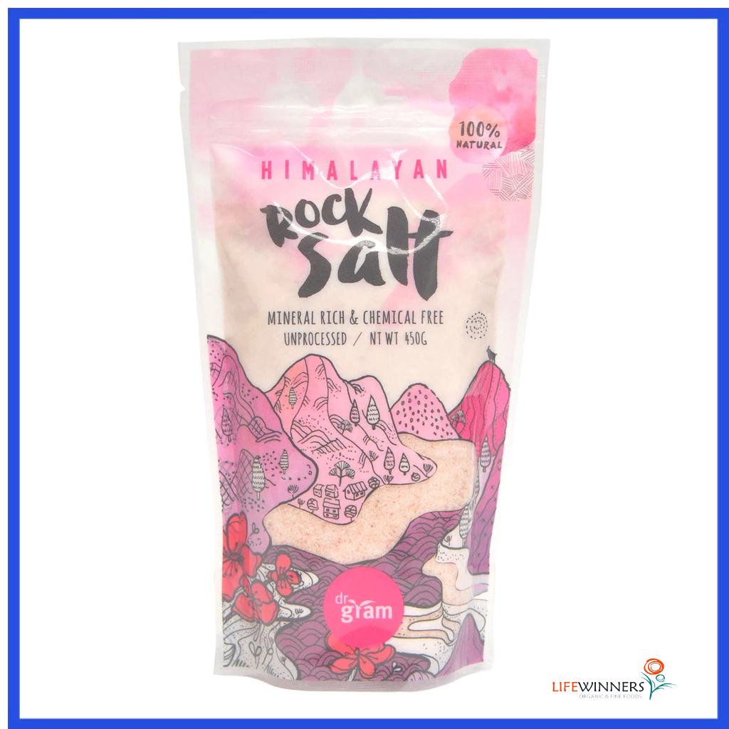 Dr Gram Pink Himalayan Rock Salt - Limited Edition 450g | Shopee Singapore