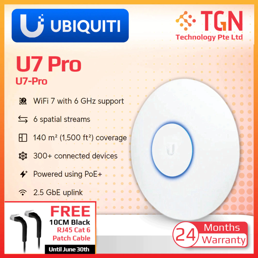 Ubiquiti U7-Pro Access Point U7 Pro *No POE injector* | Shopee Singapore