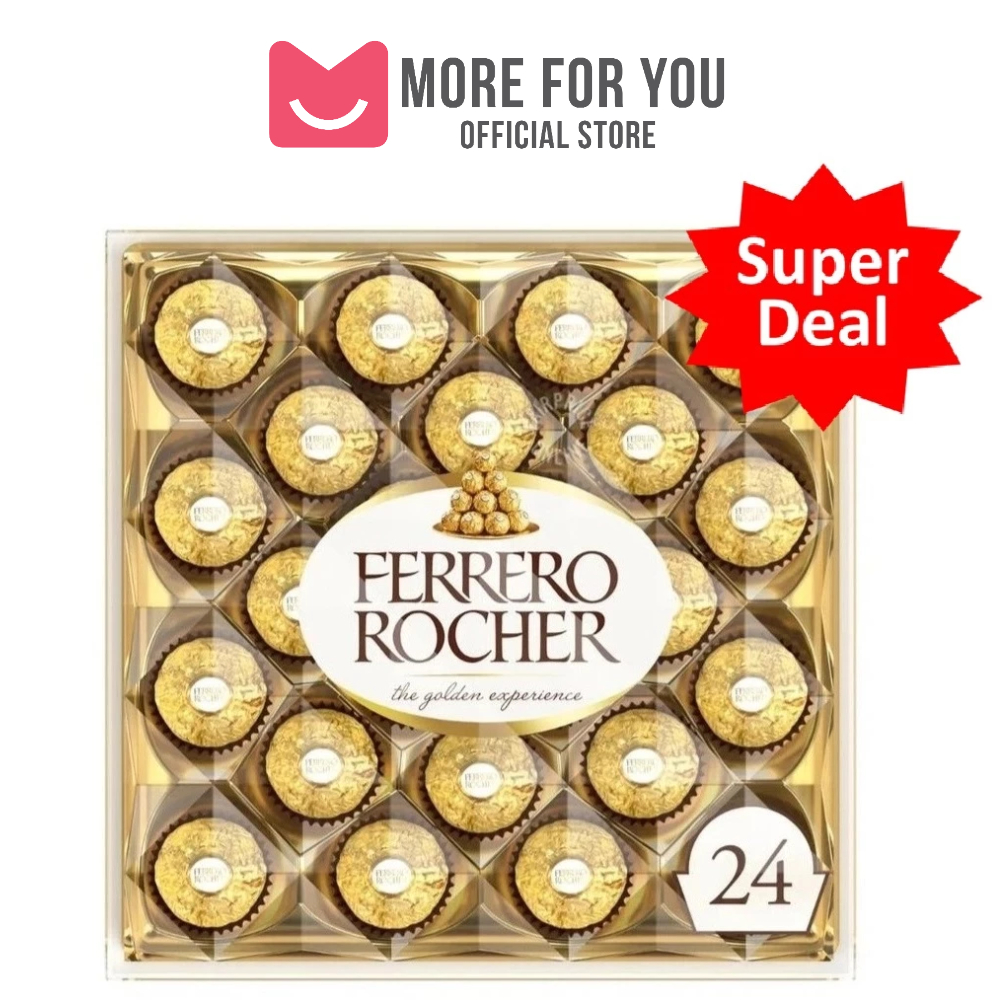 💕MORE FOR YOU💕Ferrero Rocher Chocolate T24 300g [Exp: Feb 2026 ...