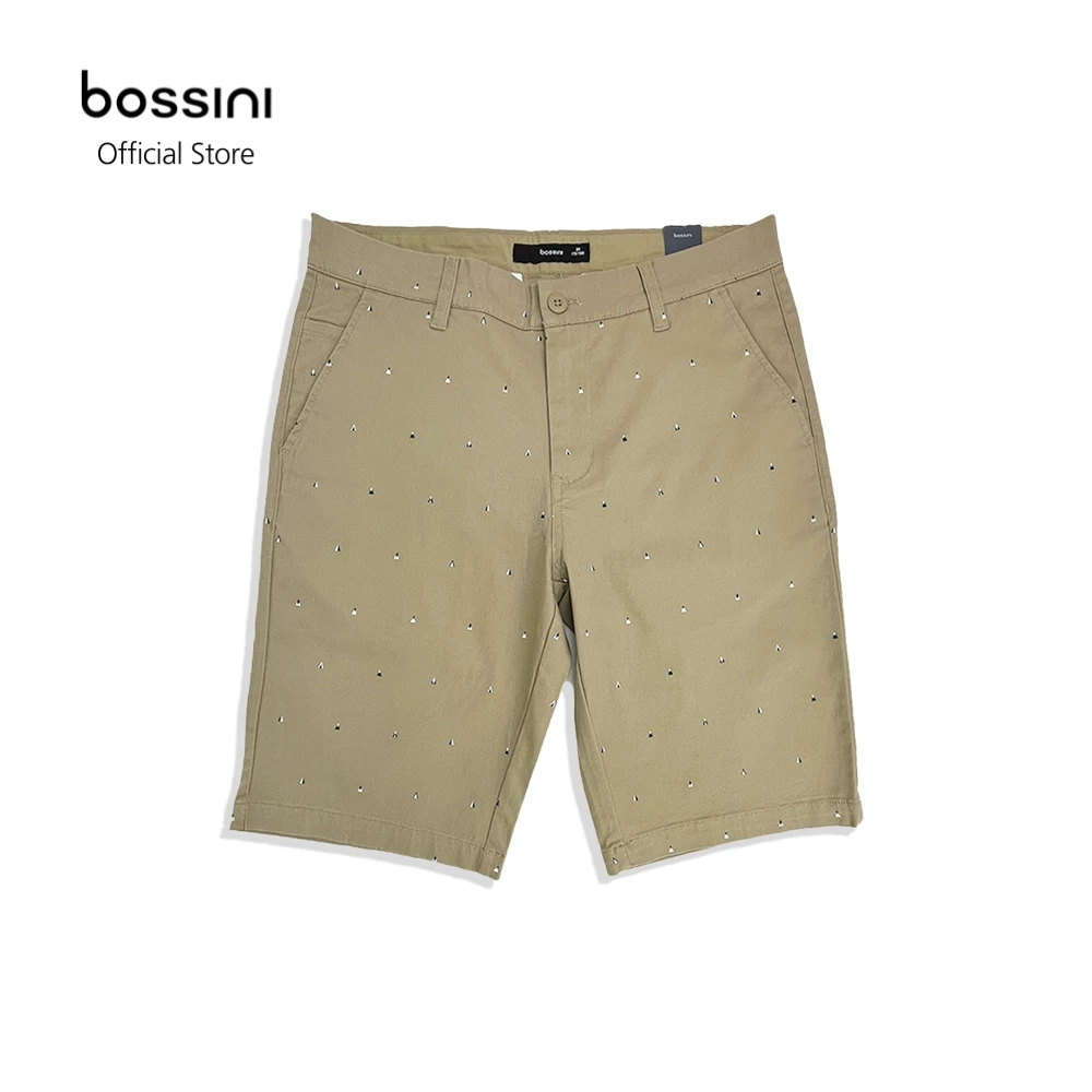 bossini Men's Twill Shorts - Nautical All Over Print | Shopee Singapore