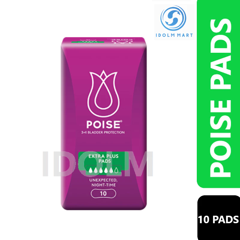 [ Bundle of 3 Packs ] Poise Pads Extra Plus for Heavy Bladder Leakage ...