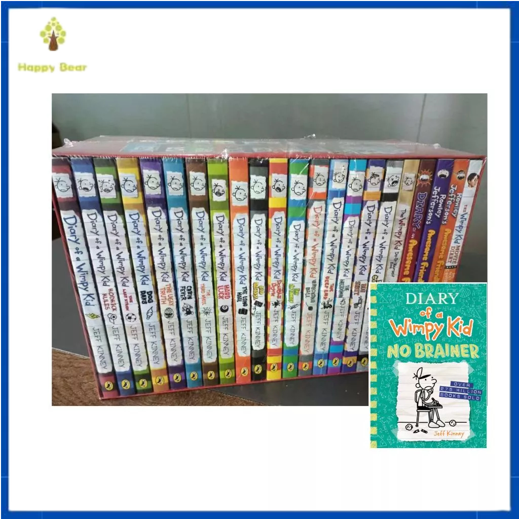 Diary of a Wimpy Kid 23 books bundle | Shopee Singapore