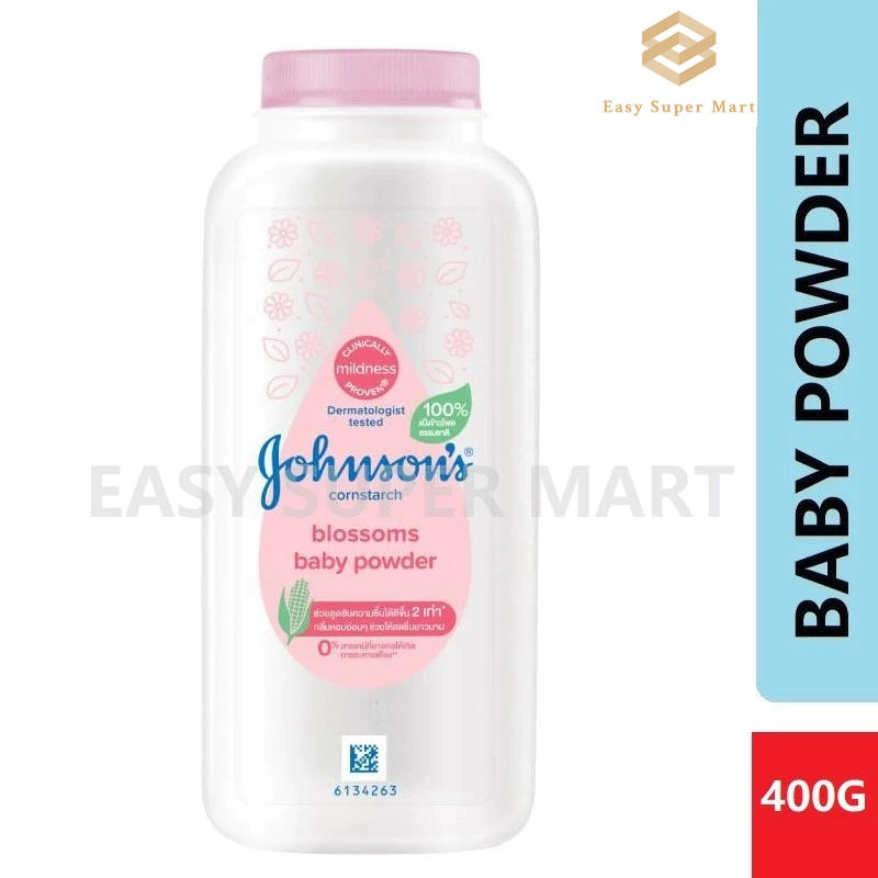 [ Bundle of 2 ] Johnson's Baby Powder Cornstarch Blossom 400g | Shopee ...