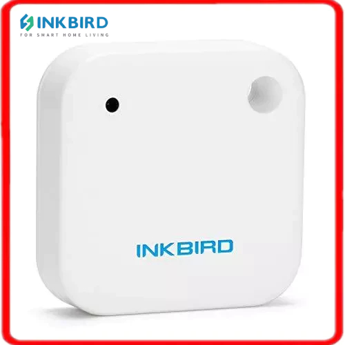 Smart Thermometer, IBS-TH2 Freezer Wireless Thermometer Bluetooth ...