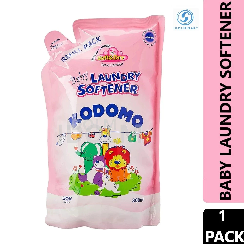 [ Bundle of 2 packs ] Kodomo Baby Laundry Softener 800ml | Shopee Singapore
