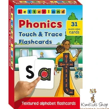 [NEW] Classic Letterland Phonics Touch & Trace Flashcards | Shopee ...
