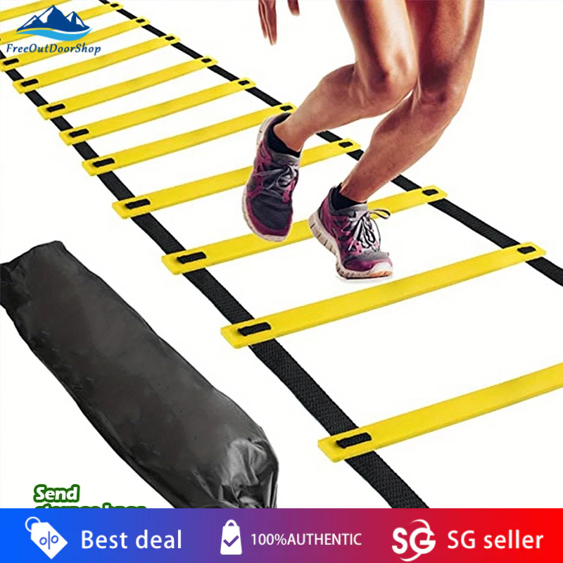 【SG Stock】Premium Ladder Training Agility Ladders Football Cones Speed ...