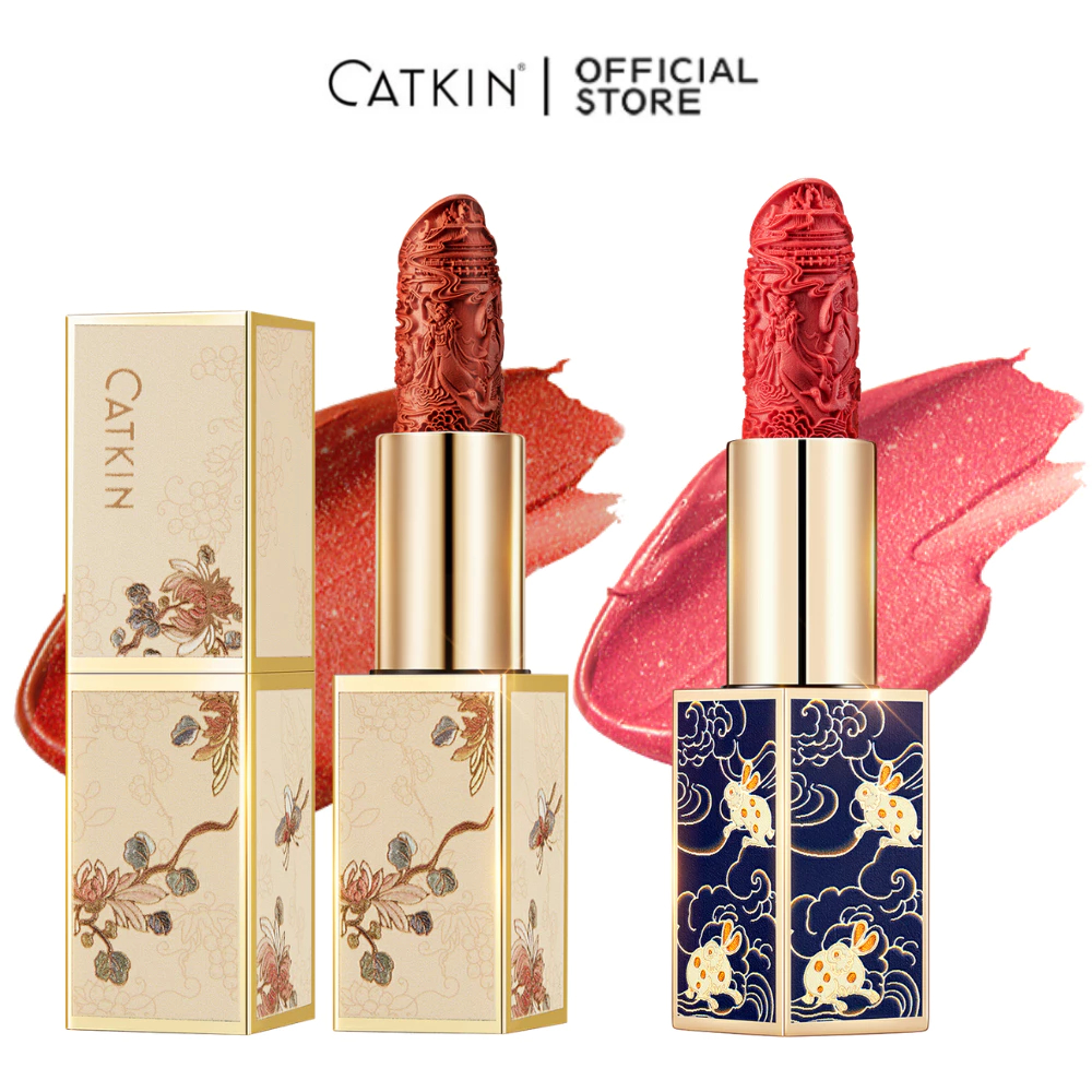 CATKIN Chinese New Year Rouge Carving Lipstick | Shopee Singapore