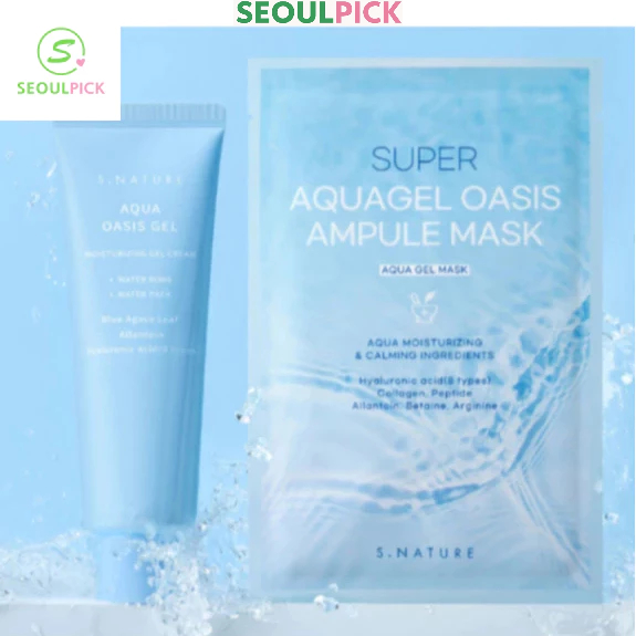 [S.NATURE] Aqua Oasis Gel Moisturizing Gel Cream 80mL/Super AquaGel ...
