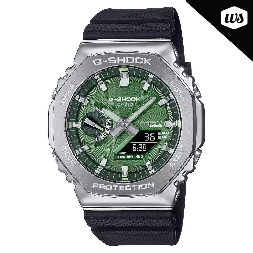 [Watchspree] Casio G-Shock G-Steel GBM-2100 Lineup Bluetooth® Tough Solar Bio-Based Watch ...