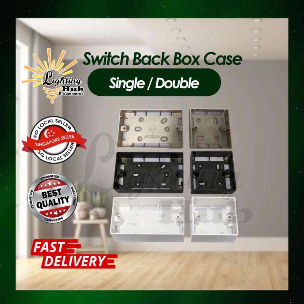 [Lighting Hub]Avatar On C Switch Back Box Case Single / Double ...