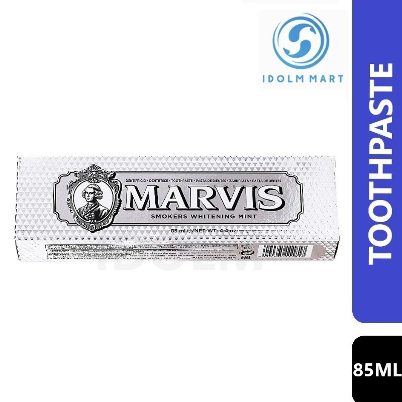 Marvis Toothpaste Smokers Whitening Mint 85ml | Shopee Singapore