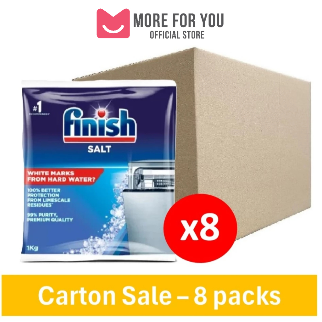 💕MORE FOR YOU💕Finish 1kg Salt (Boost Performance) x 8 packs(Carton Sale ...