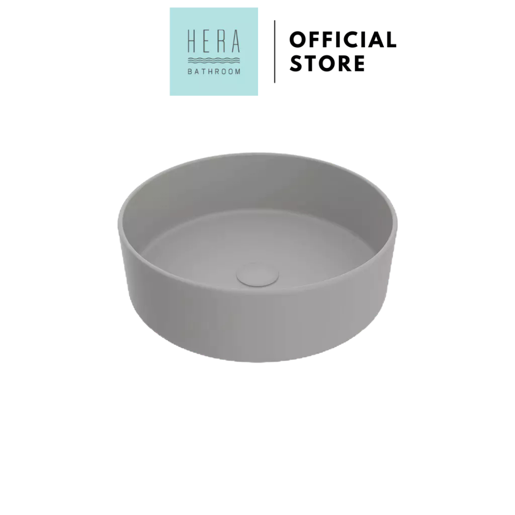HERA Ceramic Basin Stone Grey 9514B-M104 | Shopee Singapore