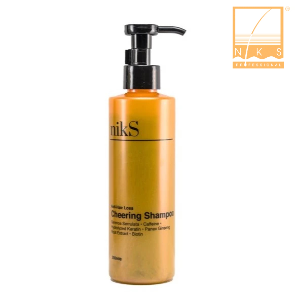 Niks Anti-Hair Loss Cheering shampoo | Shopee Singapore
