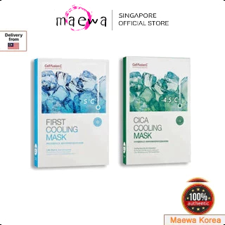 Cell Fusion C First & Cica Alpha Cooling Mask | Oliveyoung Soothing ...