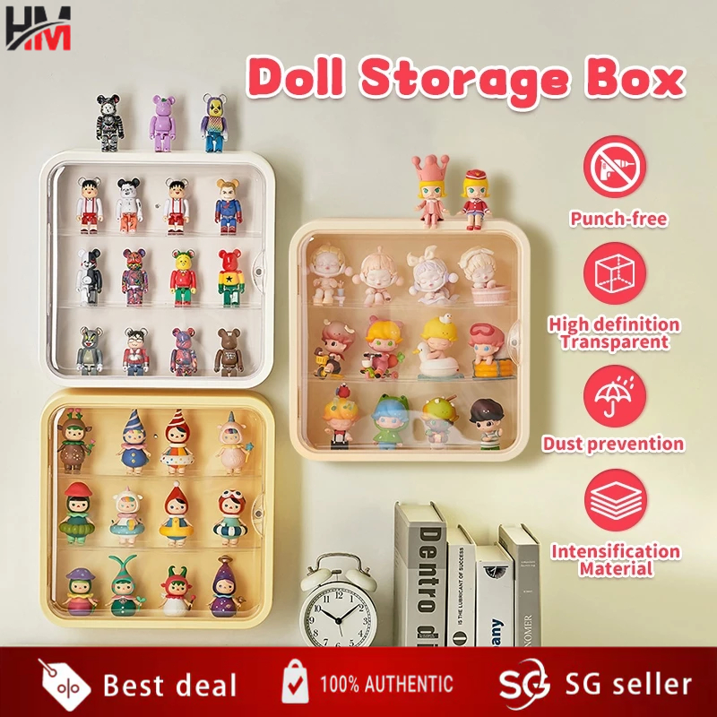 【HM】SG STOCK Display Box Transparent Stackable Molly Blind Box ...