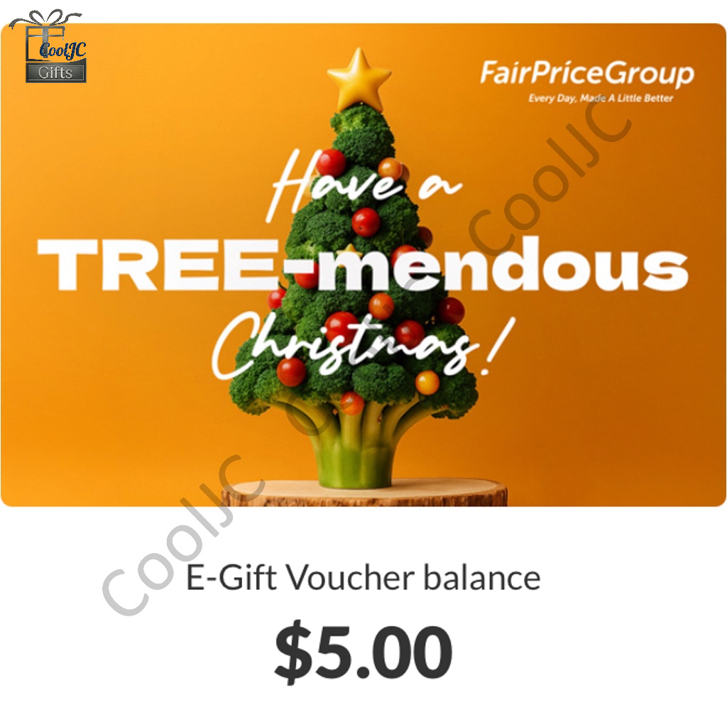 NTUC Fairprice E-Voucher $5 Shopee Inbox Same Day Delivery NTUC ...