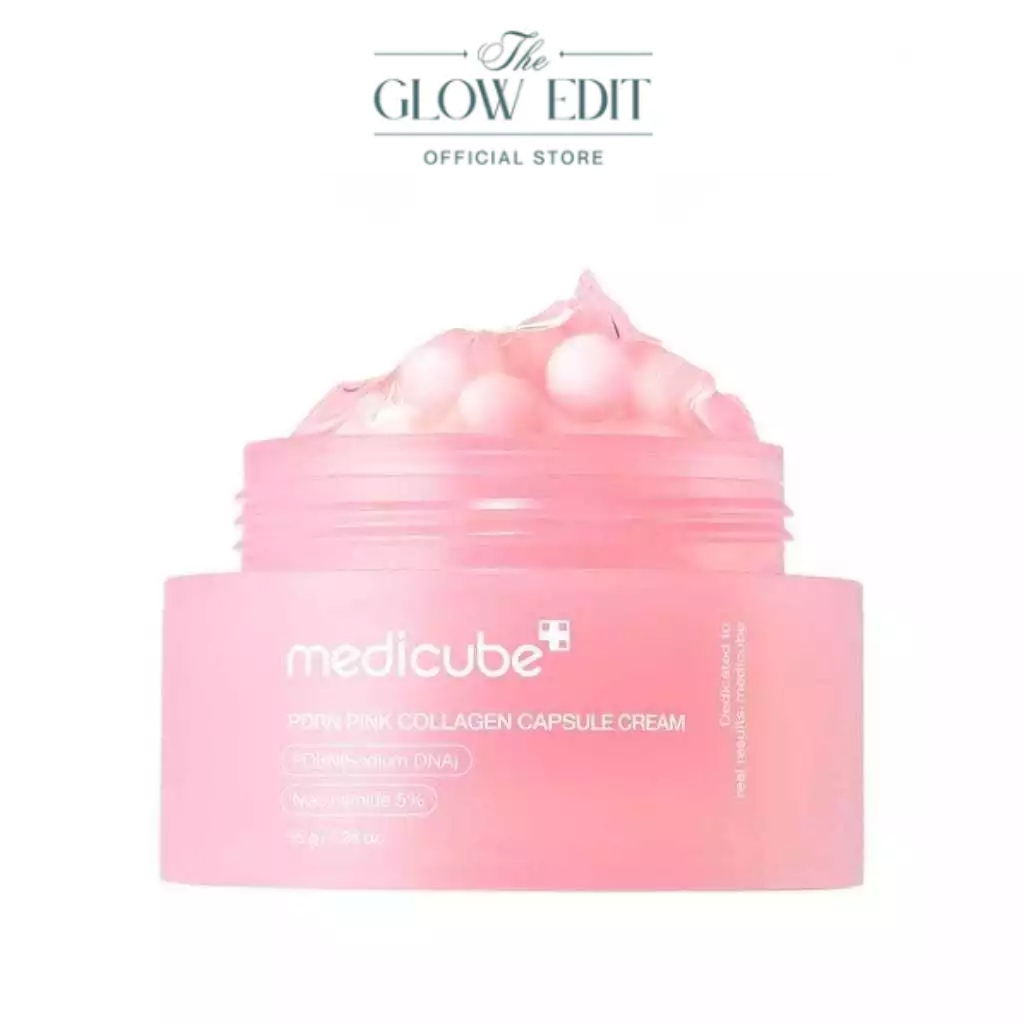 [Medicube] PDRN Pink Collagen Capsule Cream / PDRN Pink Peptide Glow ...