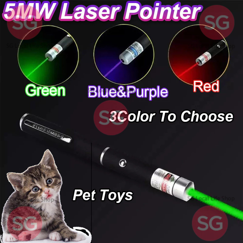 🎉𝐒𝐆 𝐋𝐨𝐜𝐚𝐥🎉Laser Pointer High Power Green Red Blue Laser Pen LED Pointer ...