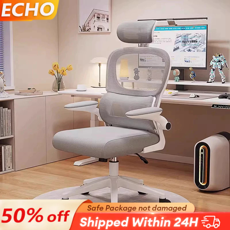 EC Ergonomic Office Chair Lumbar Support Computer Chair Home ...