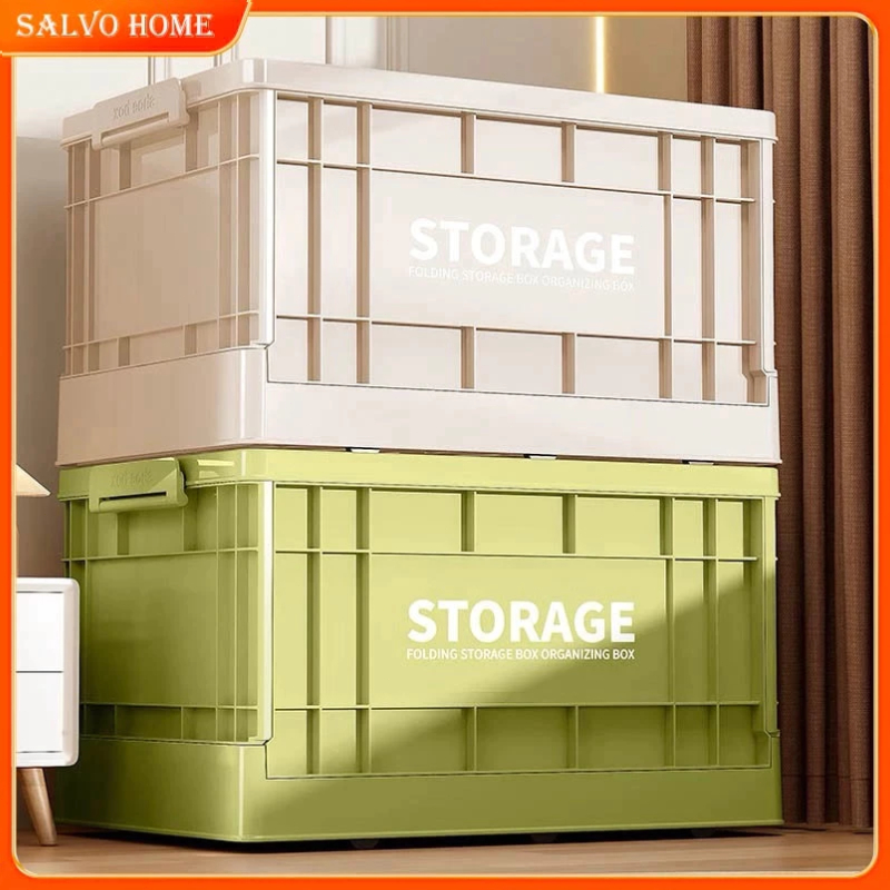 Salvo Foldable Storage Box Large Capacity Stackable Storage Box With ...