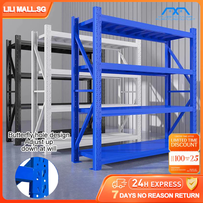 【LILI.SG】Storage Shelves Multi-Layer Shelves Home Storage Shelves Super ...