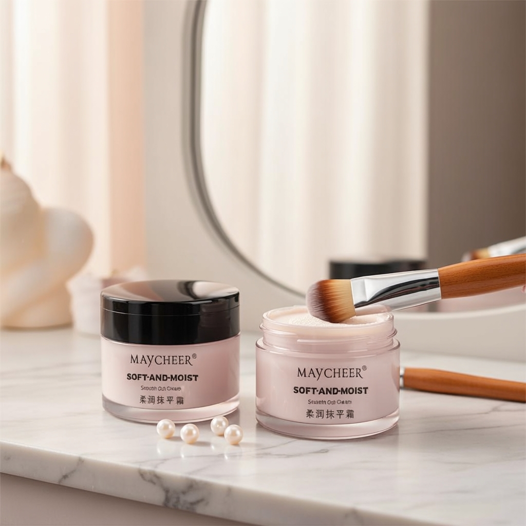 MAYCHEER Smoothing & Blurring Pore Cream | Lard-Based Formula for ...