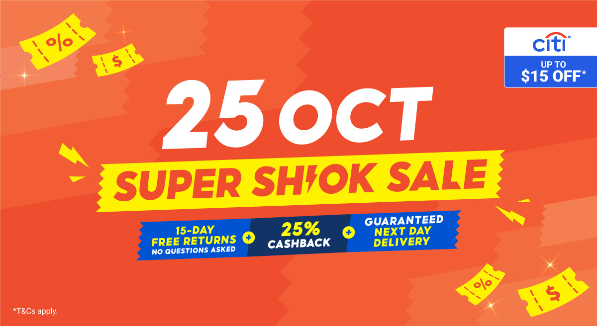 New Shopee Deal : 25 OCT Super Shiok SALE - Price Tracker SG