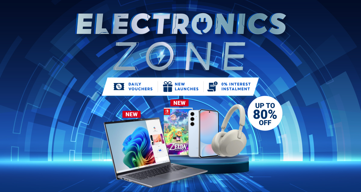 New Shopee Deal : 25 OCT Electronics Zone - Price Tracker SG