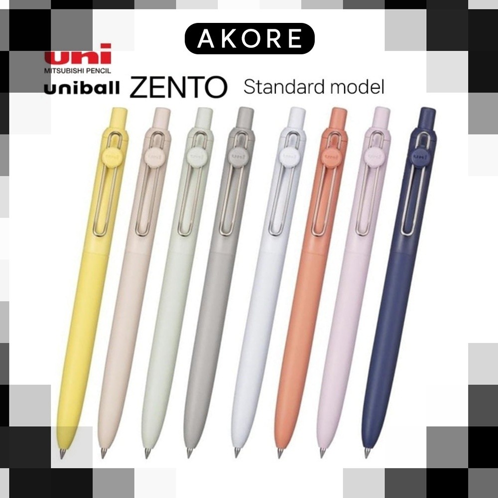 Uni ZENTO Basic / Standard model 0.5 / 0.38 Ballpoint Pen & Refill ink ...