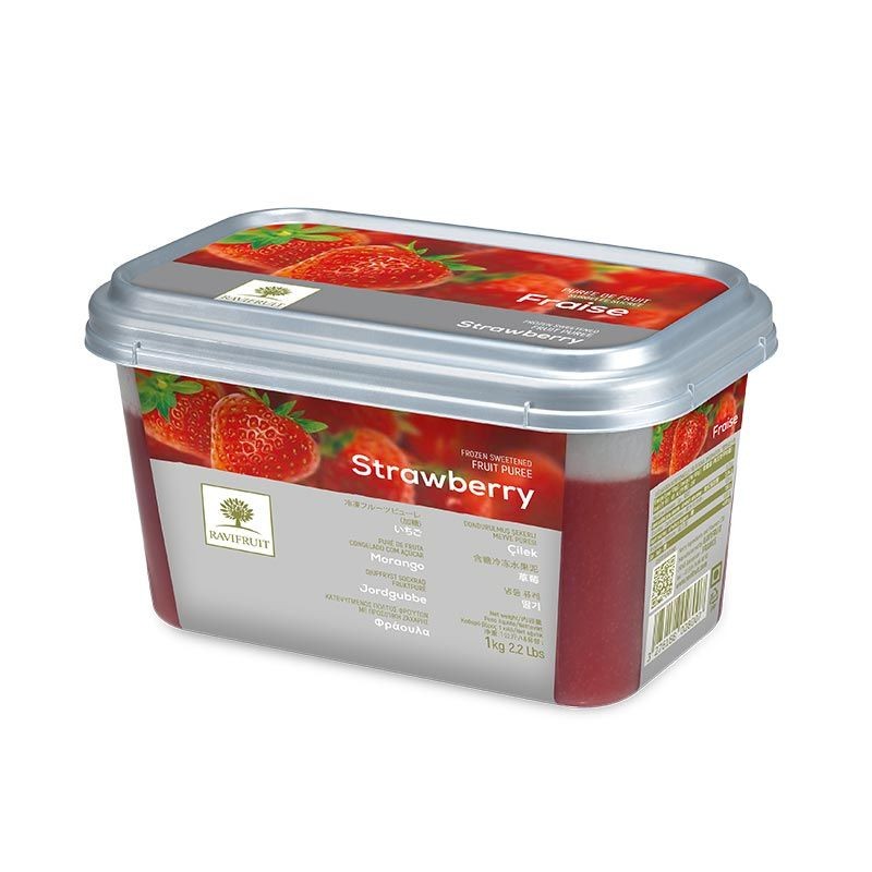 Frozen Strawberry Puree 8028 1Kg | Shopee Singapore