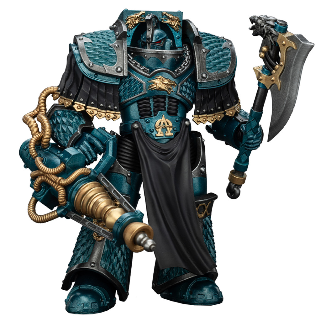 HiPlay JOYTOY 1/18 Warhammer Alpha Legion Lernaean Terminator with ...