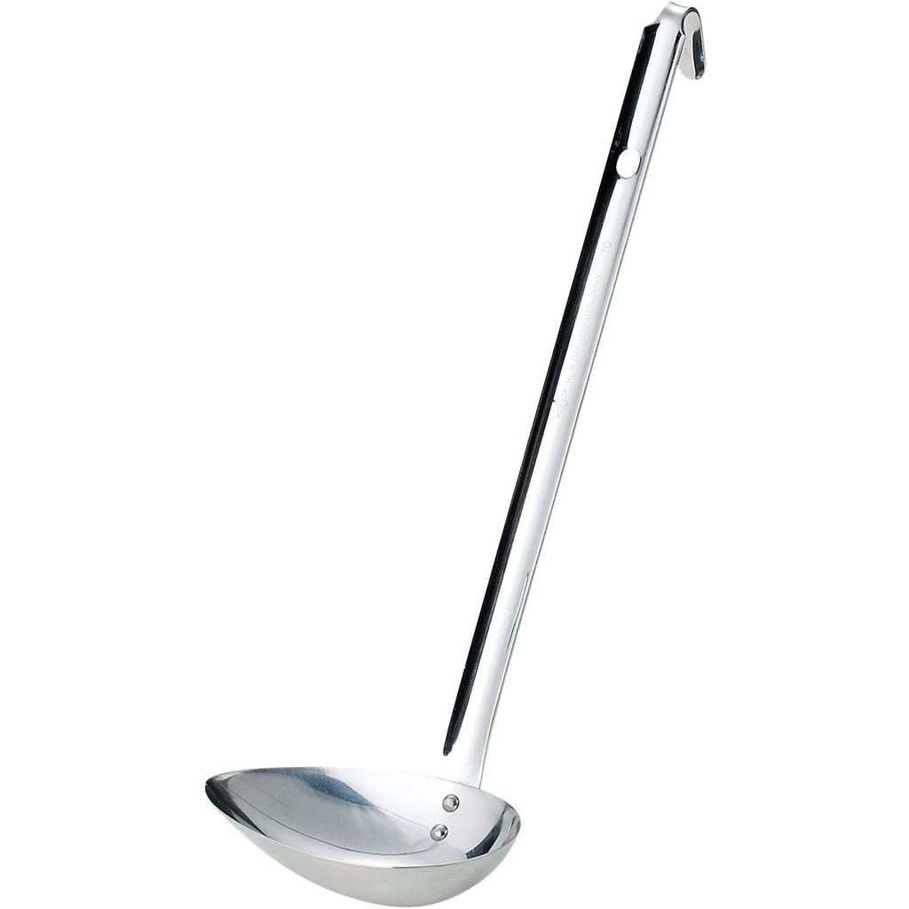 Nagao Tsubame Sanjo Horizontal Ladle, Left-Handed, 70cc, 18-8 Stainless ...