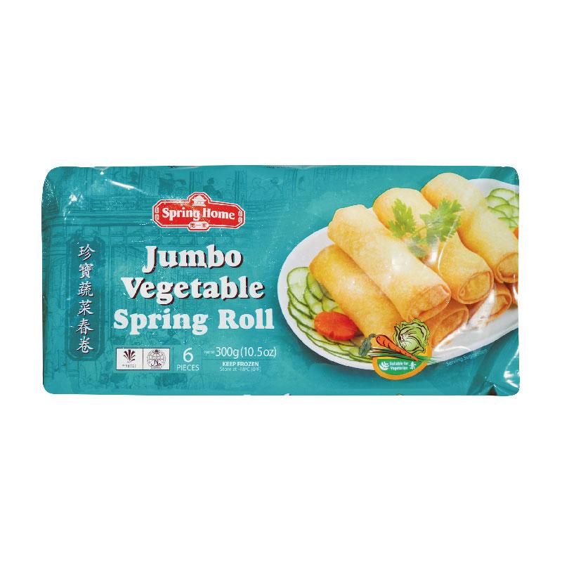 SPRING HOME JUMBO VEG SPRING ROLL 300G | Shopee Singapore