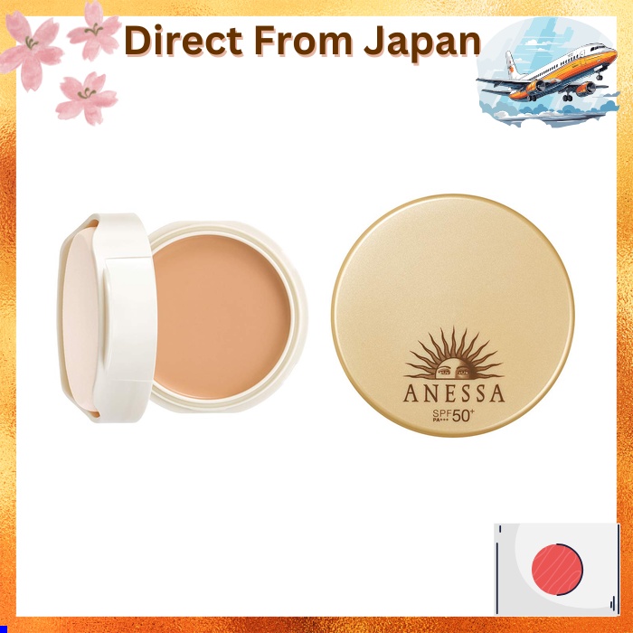 [ANESSA] All-in-One Beauty Pact Foundation Citrus Soap Fragrance 2 Medium Brightness Ochre 10g ...