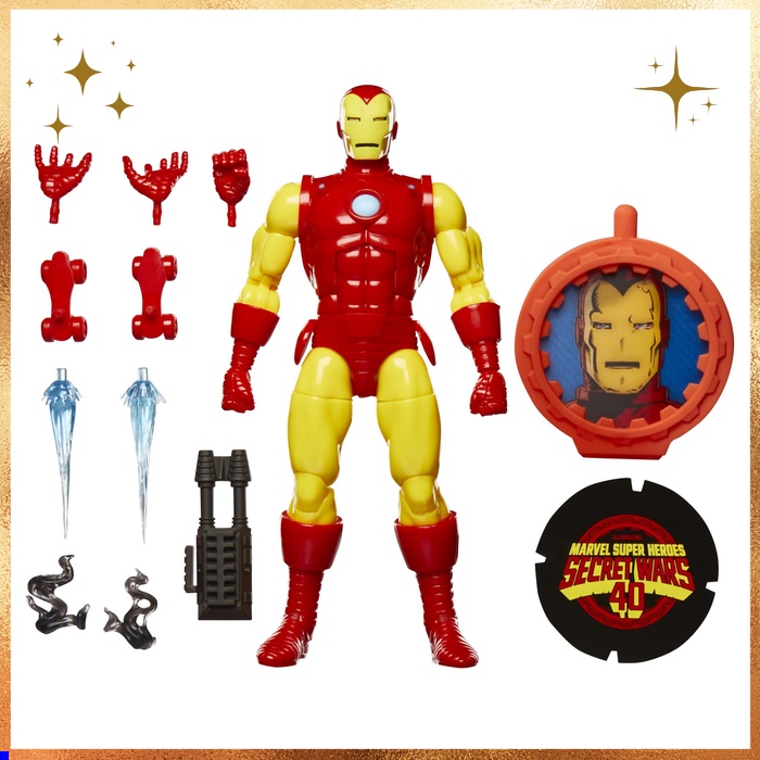 HASBRO MARVEL Marvel Legends Series Iron Man, Avengers Retro Marvel ...