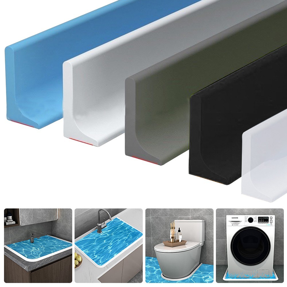 【ANGY】Bathroom Retention Water Barrier Strip Dry &Wet Separation ...