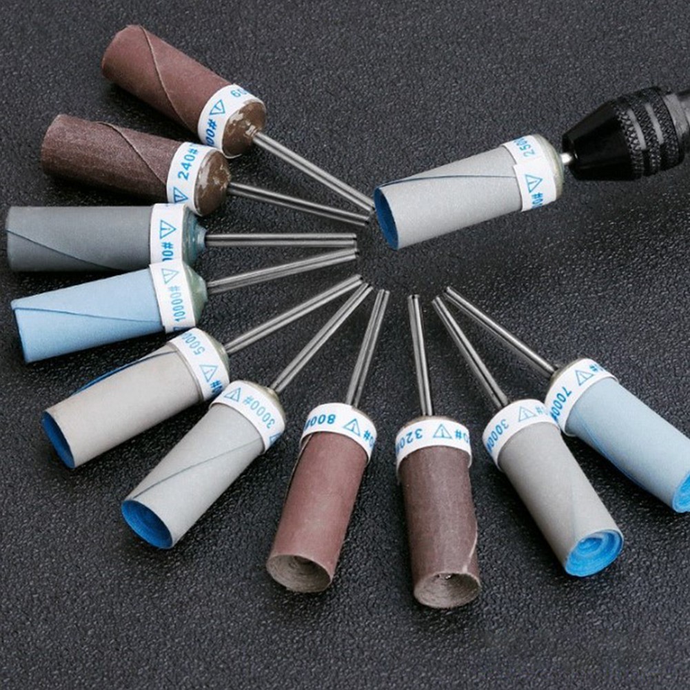 【COLORFUL-H】2.35mm Sanding Bands Sanding Drum Abrasive Rotary Tools ...